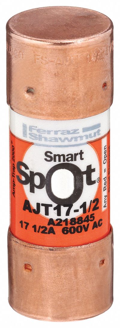 MERSEN, AJT Series, Class J, Fuse - 4TAR6|AJT17-1/2 - Grainger