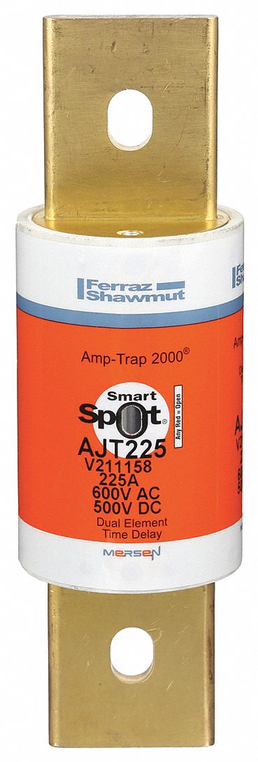 MERSEN, AJT Series, Class J, Fuse - 4TAU6|AJT225 - Grainger