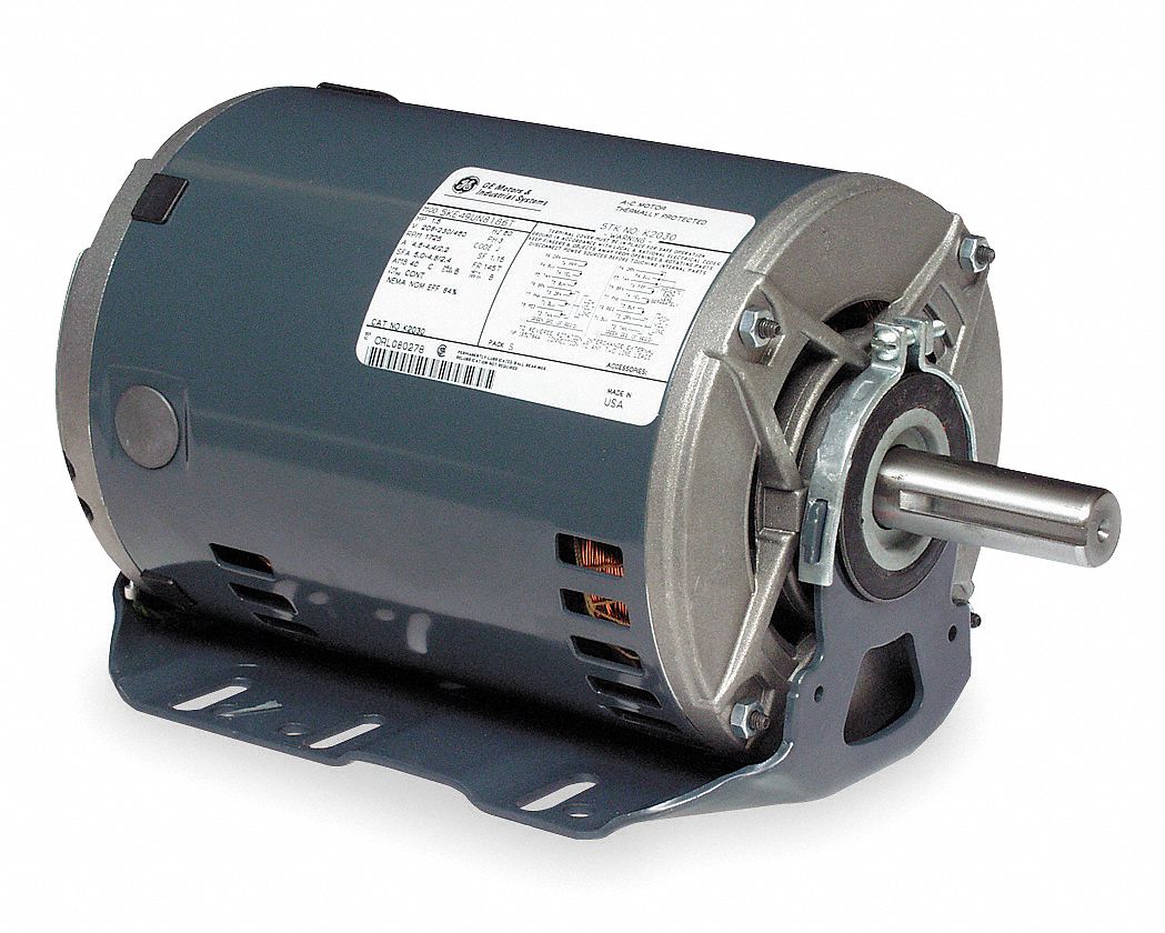 Motor,3/4 HP,60hz,Belt - Grainger