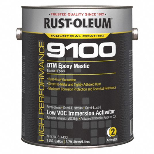 RUST-OLEUM, Polyamide Converted Epoxy, 2-Step System Components ...