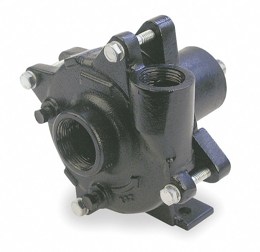 Pedestal Pump, 1-1/2 HP Required, 1-1/2 Inlet (In.), 1-1/4 Outlet (In ...