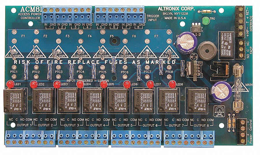 ALTRONIX, Power Controller, 12/24V AC/DC, Access Power Controller 8PTC ... ALTRONIX, Power Controller, 12/24V AC/DC, Access Power Controller 8PTC ...