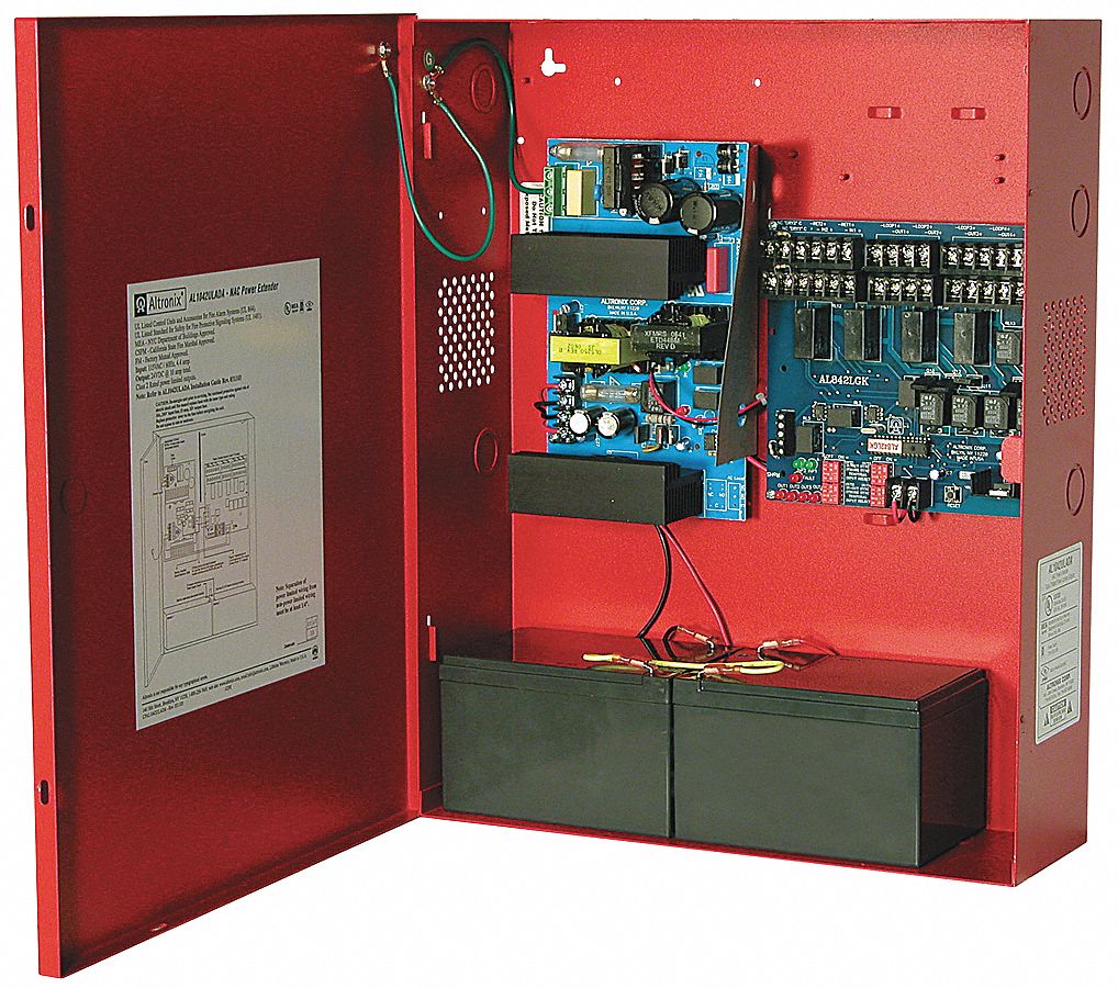 ALTRONIX, Nac Power Extender, 120V AC, Nac Power Extender 10A 4Out Sync ...