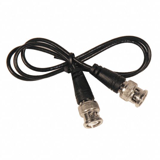 ALTRONIX, Male/Male Coax Jumper Cable, 24 InBnc Male/Male Coax Jumper ...