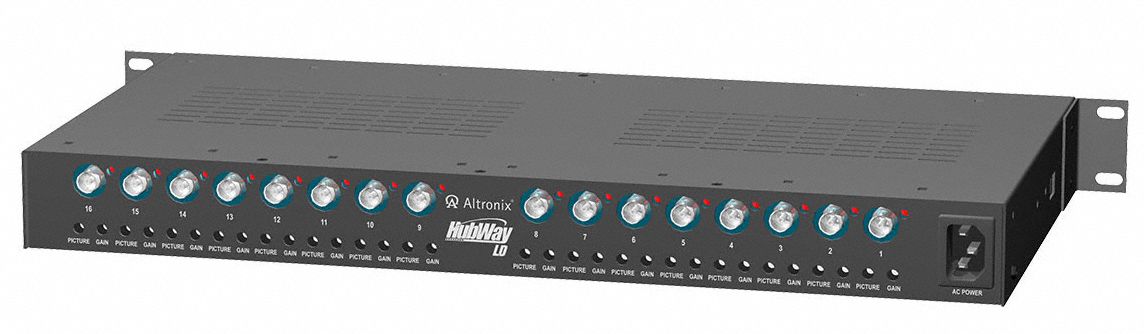 ALTRONIX Act UTP Hub W/Power 16 Channel W/16 Ac Baluns: Transceiver Hub ...