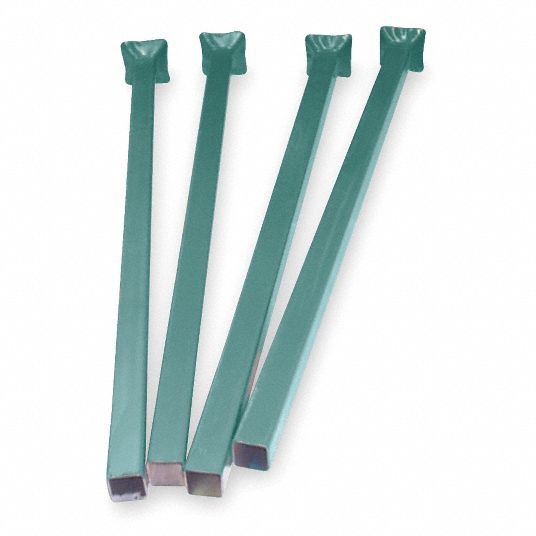 Removable Corner Post For Stacking Rack, PK 4 - Grainger