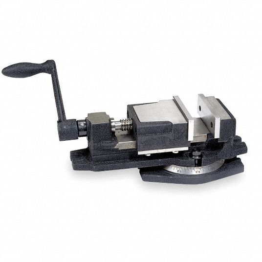DAYTON, 4 in Jaw Face Wd, 4 in Max Jaw Opening, Machine Vise - 4TJ90 ...
