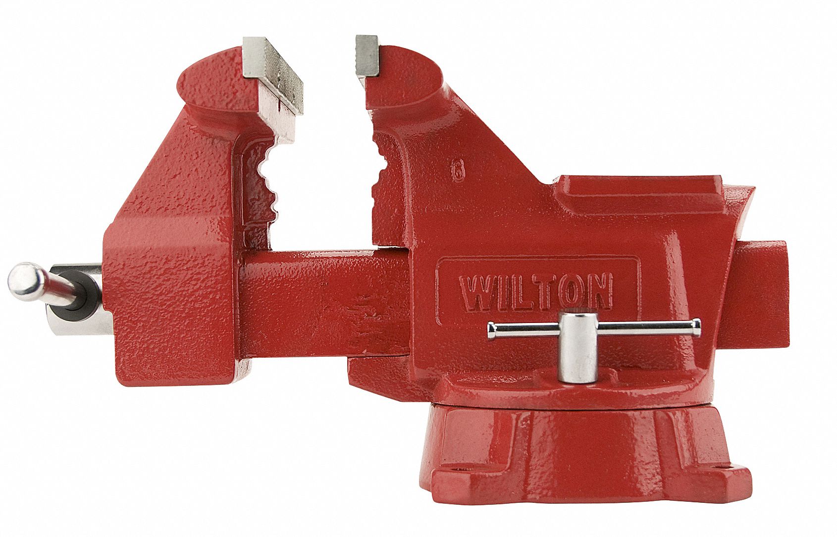 WILTON Standard Duty Combination Vise, 6 1/2 in Jaw Width, 5 1/2 in Max ...