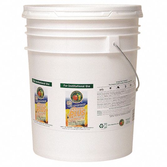 EARTH FRIENDLY PRODUCTS Cleaner Degreaser, Pail Container Type, 0.1 ...