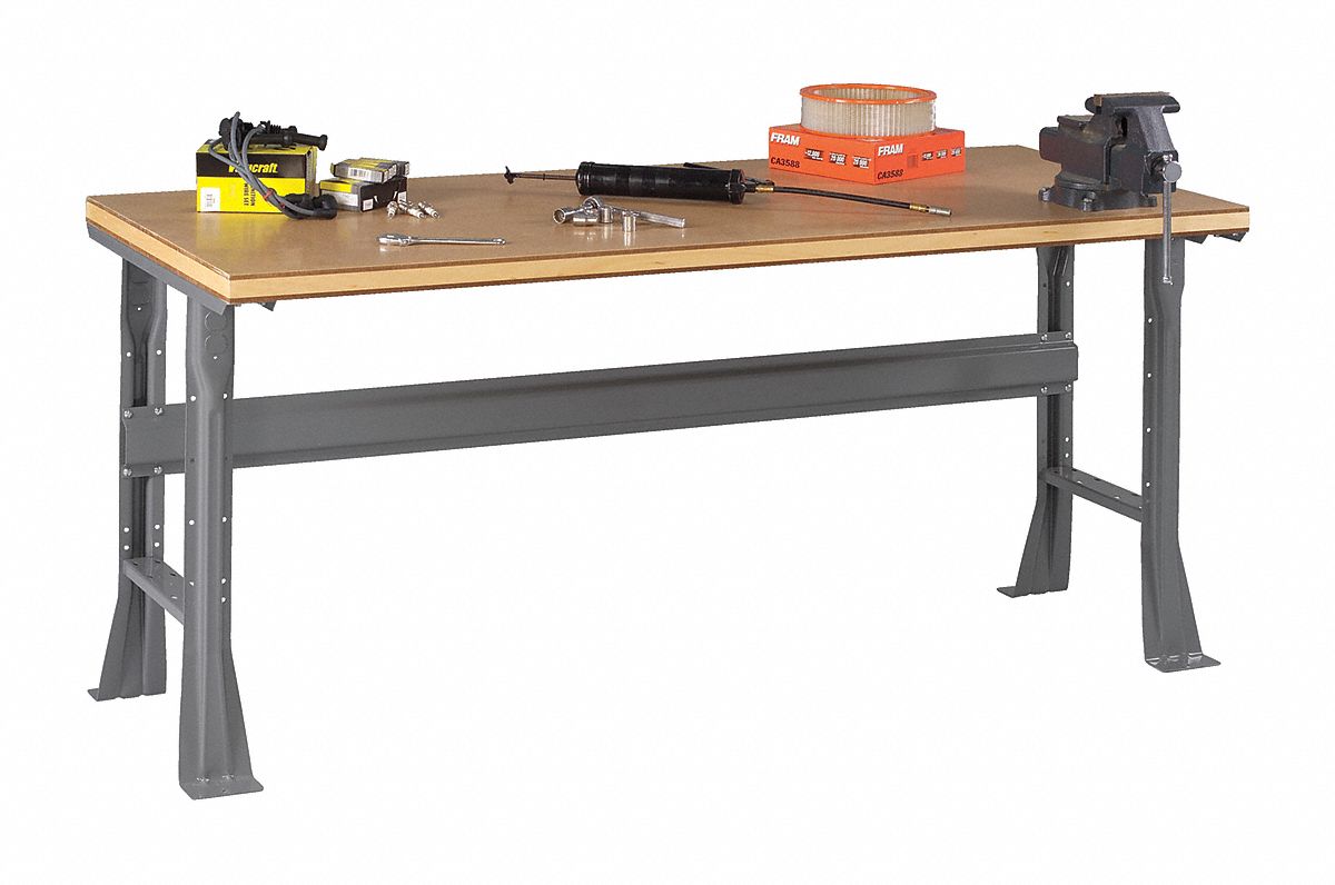 TENNSCO, Fixed Ht, Tempered Hardwood, Workbench - 4TKP4|WB-1-3696C ...