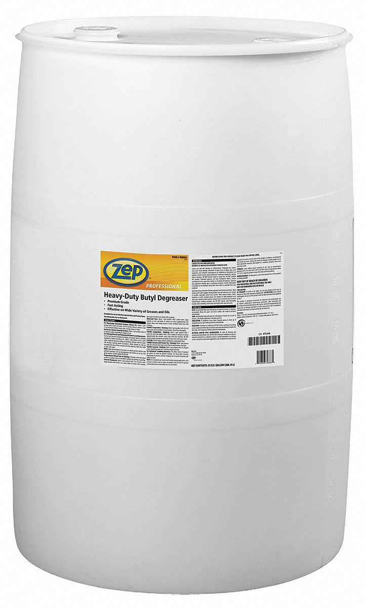 ZEP PROFESSIONAL, Drum, Concentrated, Heavy Duty Degreaser - 4TLH6 ...