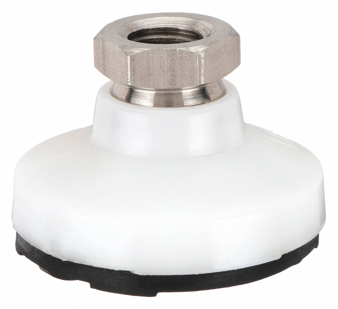 S & W LEVEL MOUNT,BOLTLESS,5/8-11,2-1/2IN BASE - Leveling Mounts ...