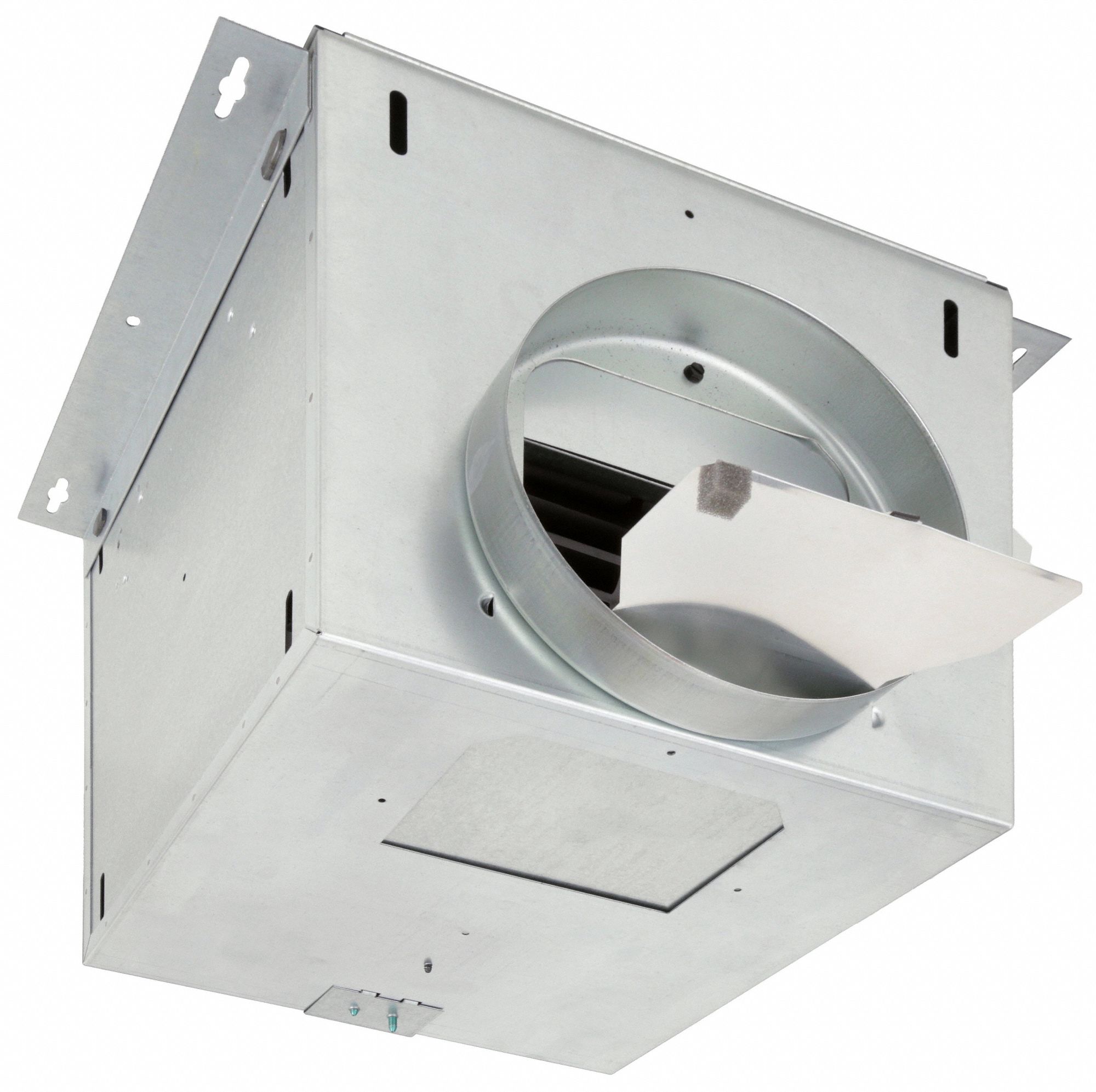 294 cfm @ 0.100 in SP, Round Duct, In-Line Ceiling Exhaust Fan - 4TR54 ...