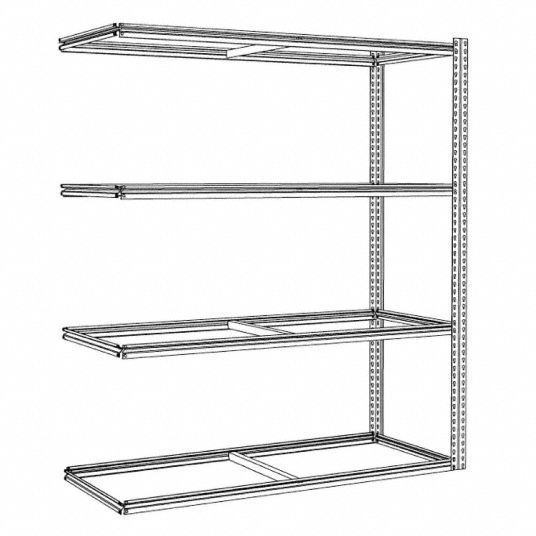 Archive Rack, 3 Level - Grainger