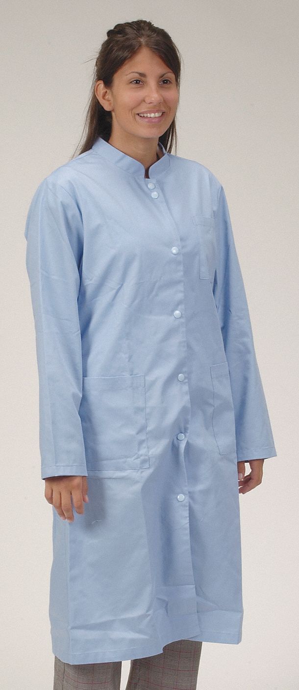 CONDOR, Collared Lab Coat - 4TVR7|4TVR7 - Grainger