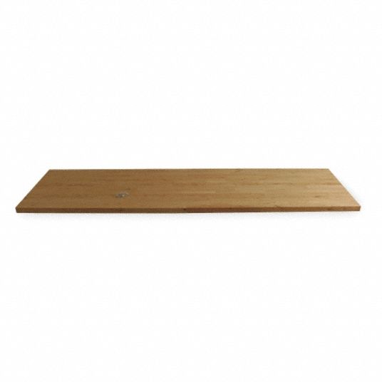Butcher Block, 48 in x 30 in, Workbench Top - 4KYY2|4KYY2 - Grainger