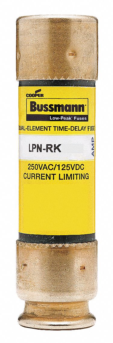 BUSSMANN, Class RK1, LPN-RK-SP Series, Fuse - 4TWX1|LPN-RK-4SP - Grainger