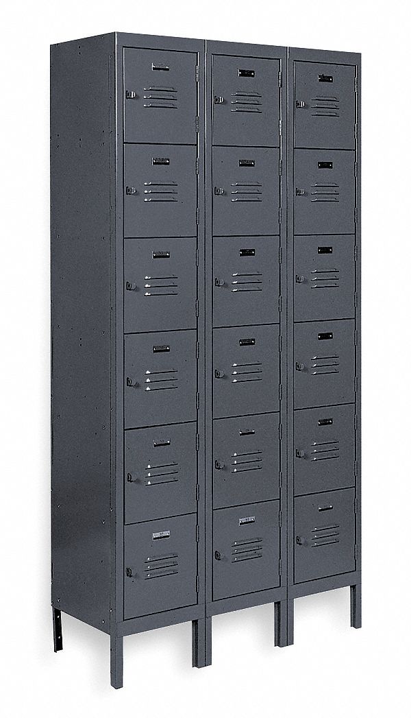 Locker,6 Tier - Grainger