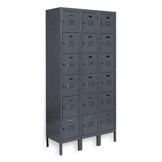 EDSAL Locker, 6 Tier - 4TX39|CL5143 - Grainger