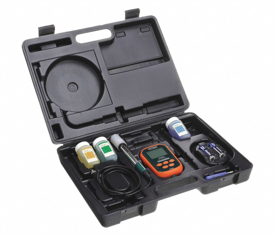 EXTECH Kit Medidor de Temperatura/pH/Mv - 4TXG4 | PH300 - Grainger México