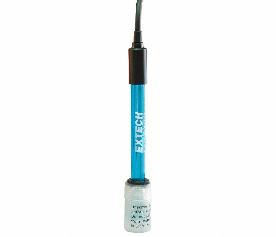 EXTECH Electrodo, pH/mV/Temperatura, Para su Uso Con Kit de pH/mV ...