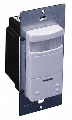 Wall Switch Box Occupancy Sensor, 2100 sq ft Passive Infrared, White ...