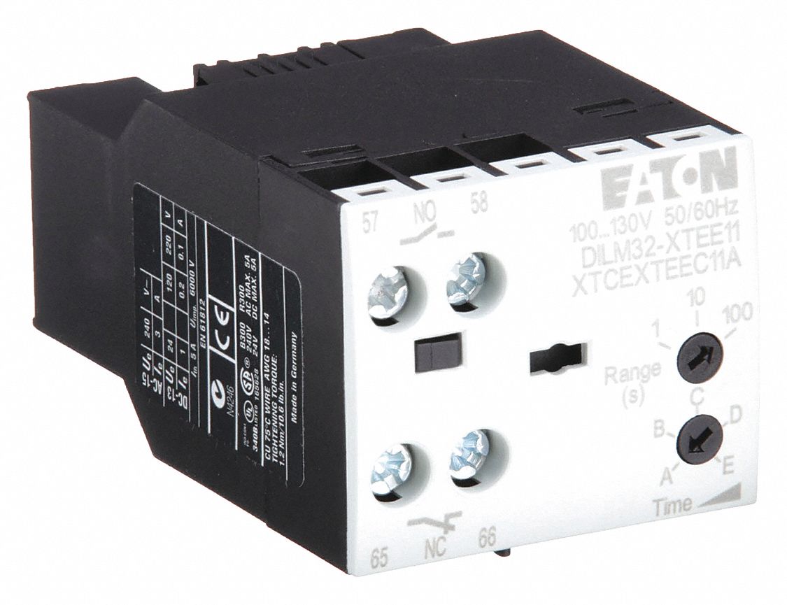 EATON, On Delay, 0.5 sec – 10 sec, IEC Timer Module - 4TZJ4 ...