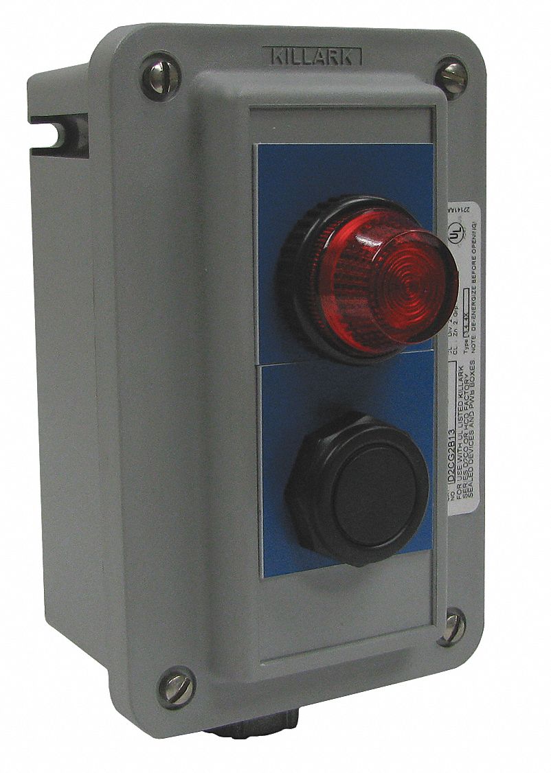 Push Button, 1NO/1NC, Control Station - 4TZP4|D2CG2B13 - Grainger