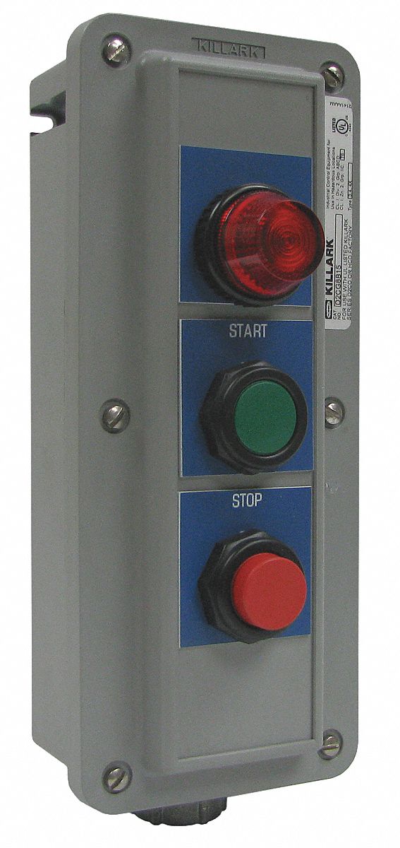 Push Button, 3NO/3NC, Control Station - 4TZP6|D2CG8B9 - Grainger