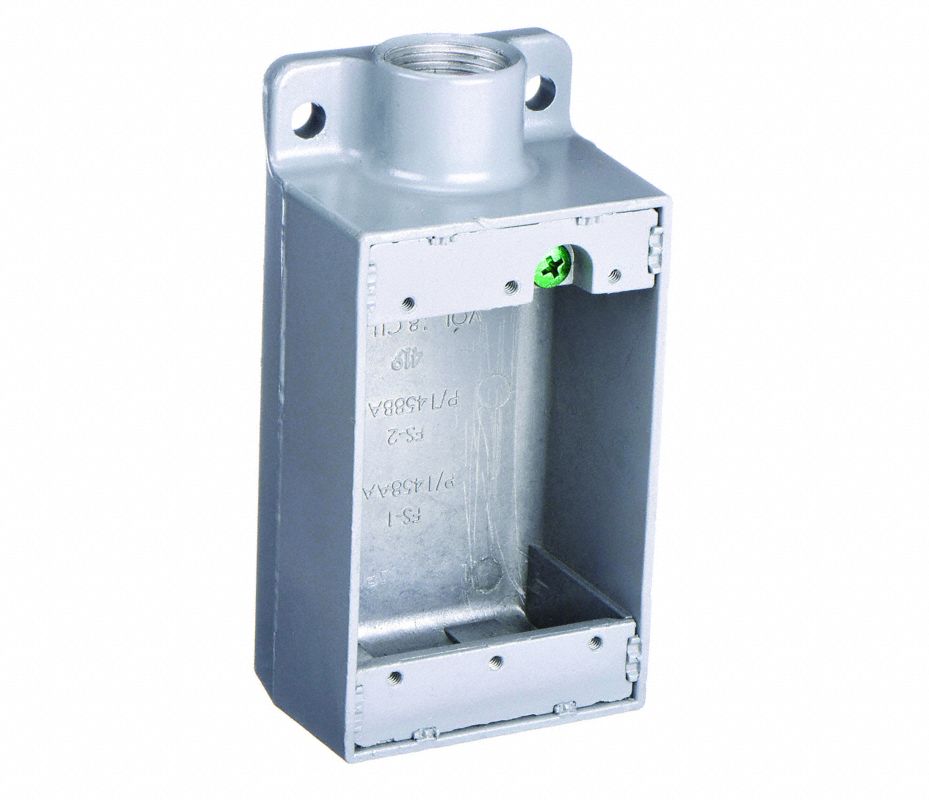 HUBBELL KILLARK Caja Eléctrica Resistente a la Intemperie, Aluminio ...