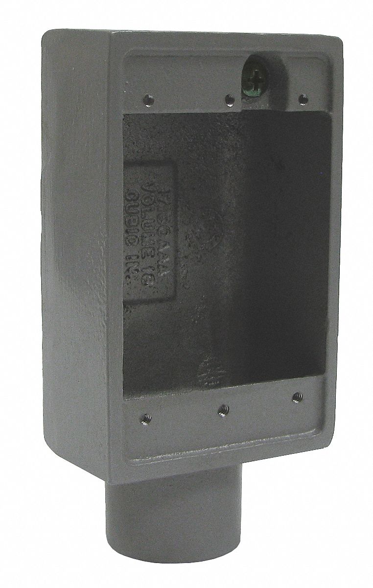 HUBBELL KILLARK, Aluminum, Rectangular, Electrical Box - 4TZT7|FS-3 ...