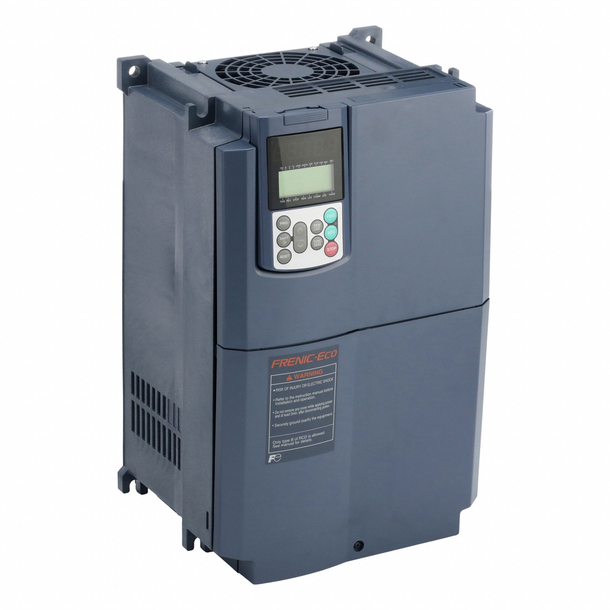 FUJI ELECTRIC, 460V AC, 40 hp Max Output Power, Variable Frequency ...