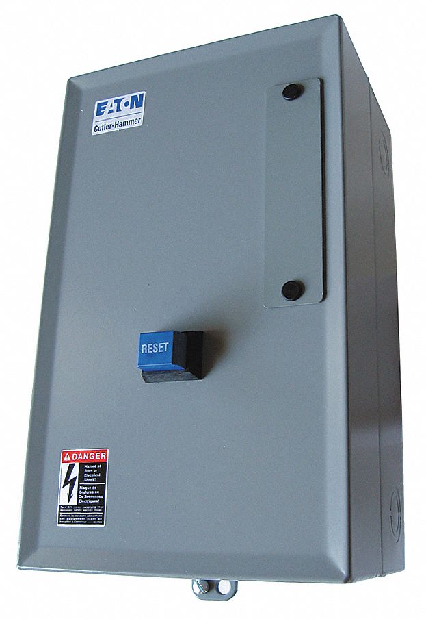 EATON Motor Starter, 24V DC Coil Volts, Overload Relay Amp Setting: 6.4 ...