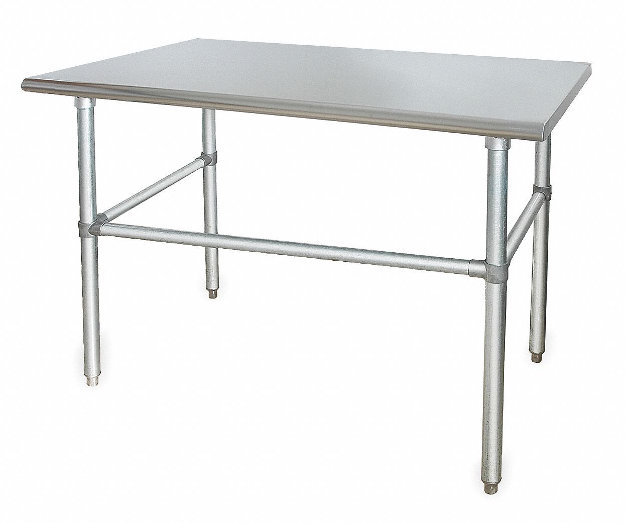 Fixed Ht, Stainless Steel, Work Table - 4UEK3|4UEK3 - Grainger