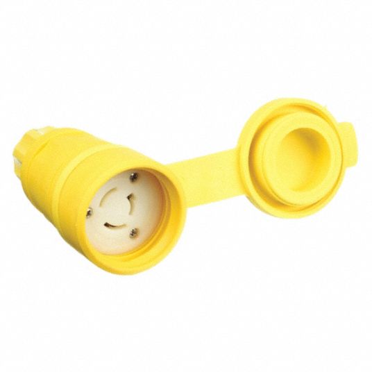 20 Amp Industrial Grade Locking Connector, Non-NEMA, 20A NEMA ...