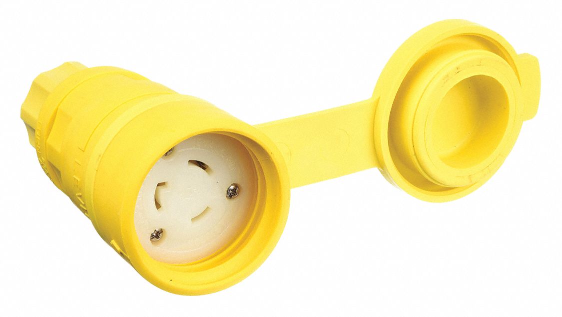 LEVITON Conector Hermético, NEMA L6-20R, 250VCA, Amperes 20, Polos 2 ...