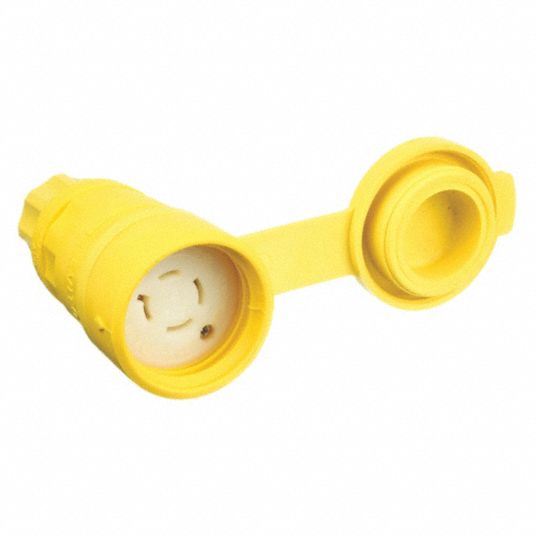 20 Amp Industrial Grade Locking Connector, L15-20R NEMA Configuration ...