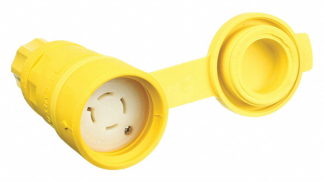 20 Amp Industrial Grade Locking Connector, L16-20R NEMA Configuration ...