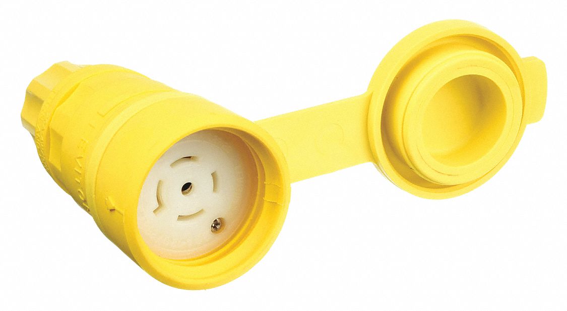 20 Amp Industrial Grade Locking Connector, L21-20R NEMA Configuration ...