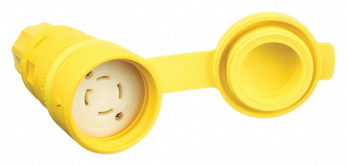 30 Amp Industrial Grade Locking Connector, L15-30R NEMA Configuration ...