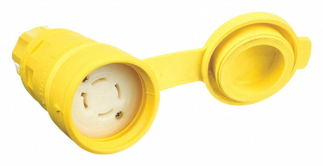 30 Amp Industrial Grade Locking Connector, L17-30R NEMA Configuration ...