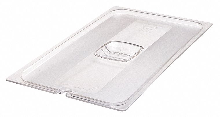 RUBBERMAID COMMERCIAL PRODUCTS, Fourth Size, Rectangular, Pan Lid ...