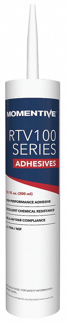 MOMENTIVE RTV Silicone Sealant,10.1 oz Cartridge - 4UH09|RTV102 - Grainger