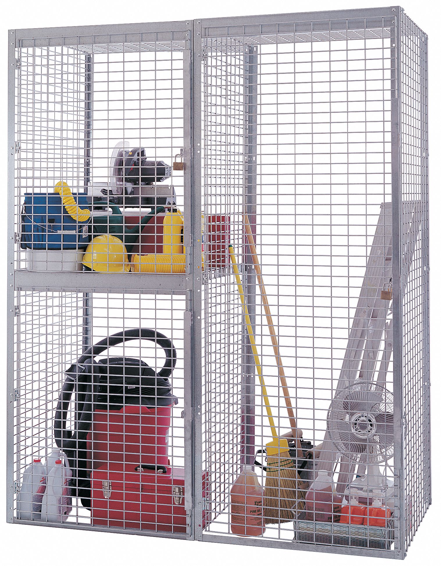 FOLDING GUARD, 36 in x 37 in x 36 in, Sheet Metal, Bottom Shelf - 8CZ66 ...