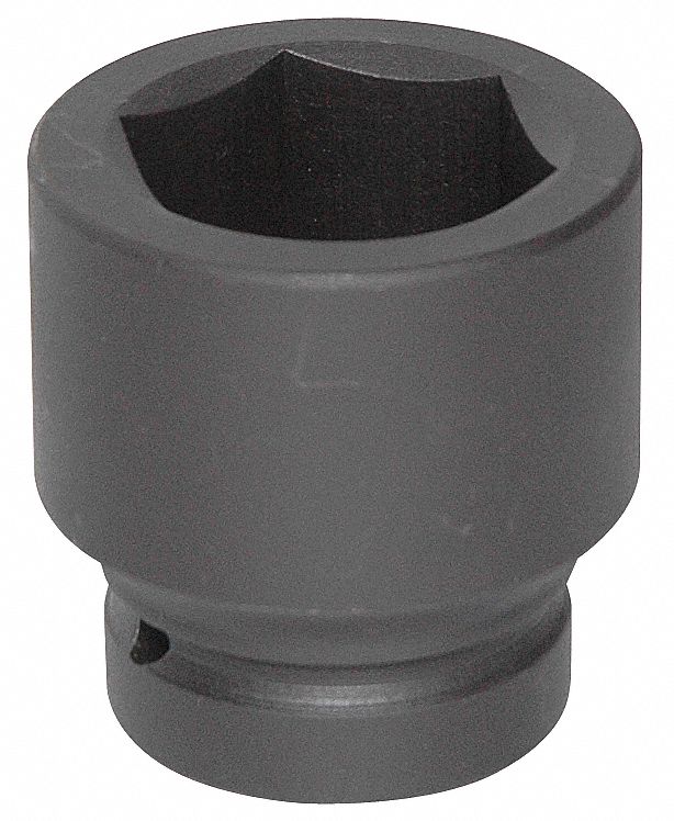 Impact Socket, Drive Type Square, Drive Size 1 1/2 in - Grainger