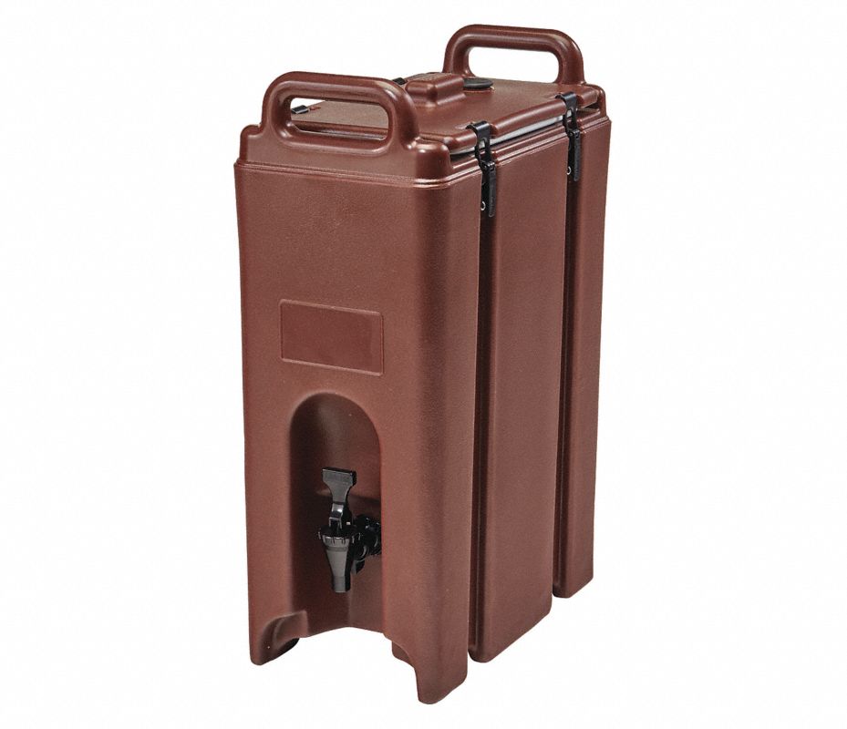CAMBRO Contenedor de Bebidas , Café Obscuro - 4UJL8 | EA500LCD131 ...