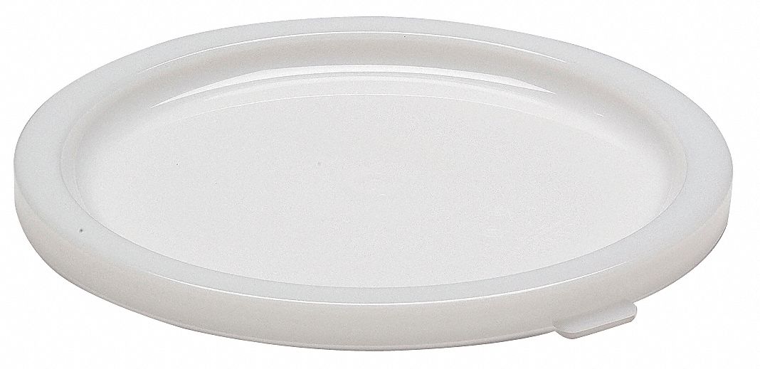 CAMBRO, White Body, White Lid, Round Lid - 859NH7|CARFSC12148 - Grainger