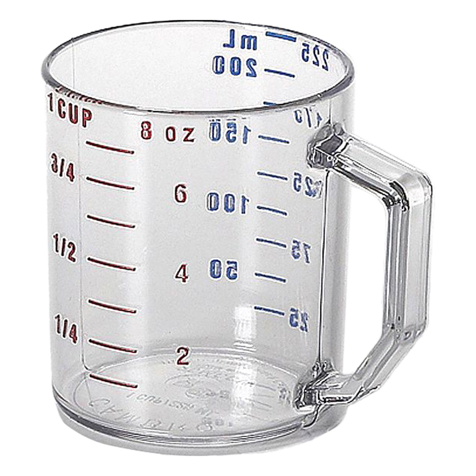 CAMBRO, Dry/Liquid, 1 C Capacity, Measuring Cup - 859NP9|CA25MCCW135 ...