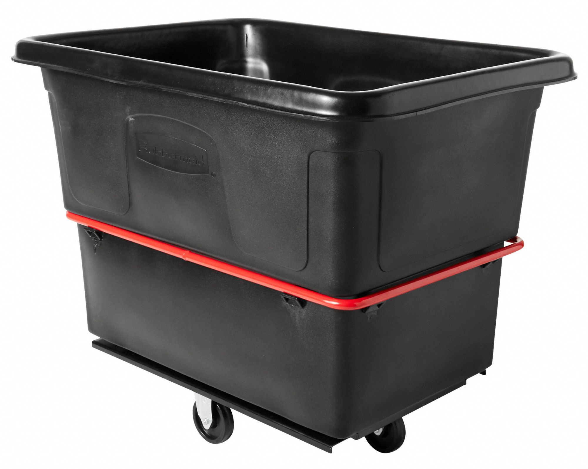RUBBERMAID COMMERCIAL PRODUCTS High-Maneuverability Cube Truck: 20 cu ft Cubic Foot Capacity ...