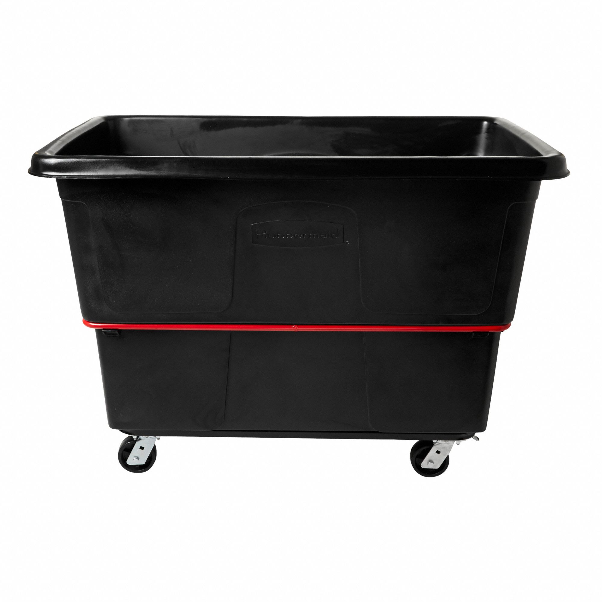 RUBBERMAID COMMERCIAL PRODUCTS High-Maneuverability Cube Truck: 27 cu ft Cubic Foot Capacity ...